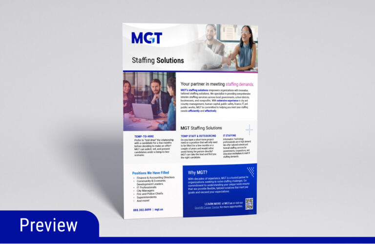 Professional Staffing to Enhance Operational Excellence | MGT.US